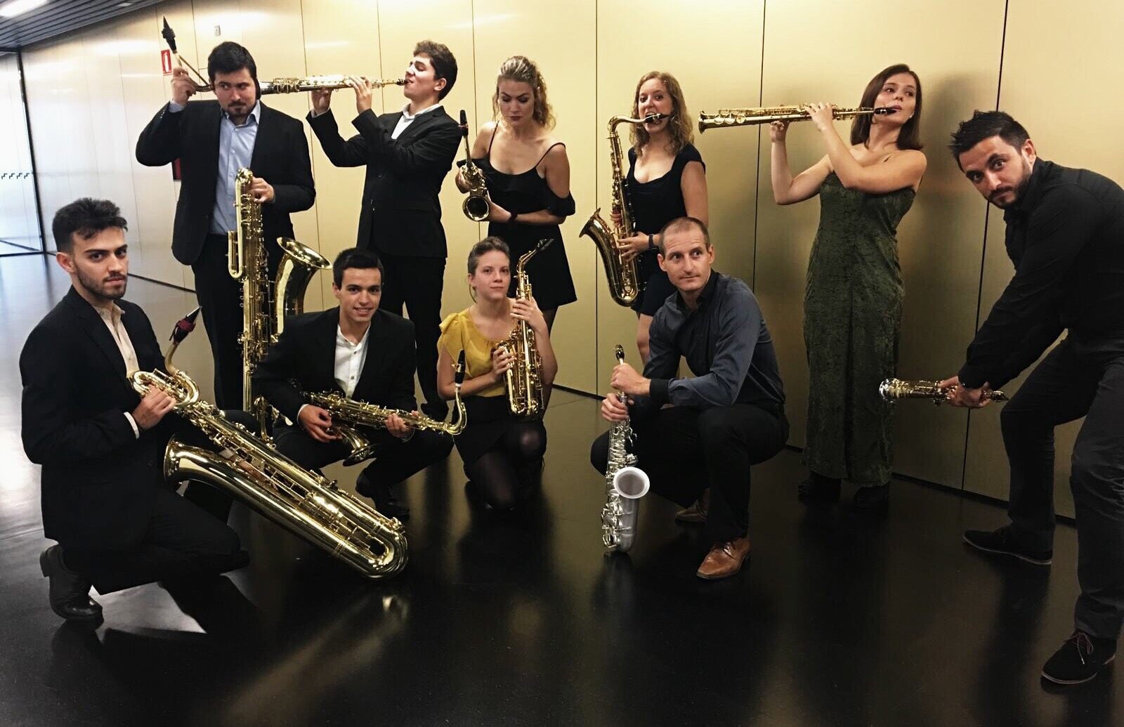 Seis saxofones interpretan obras de Bach, Ravel o Luis de Pablo en los Teatros del Canal