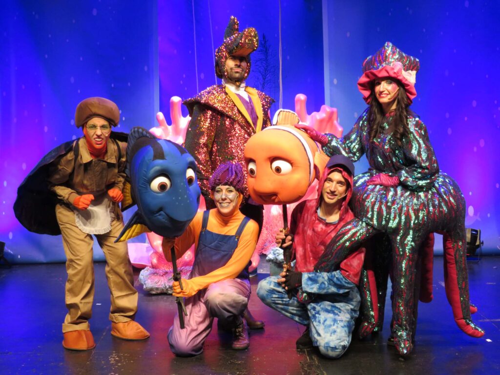 Surca los mares con Nemo en este espectáculo para toda la familia